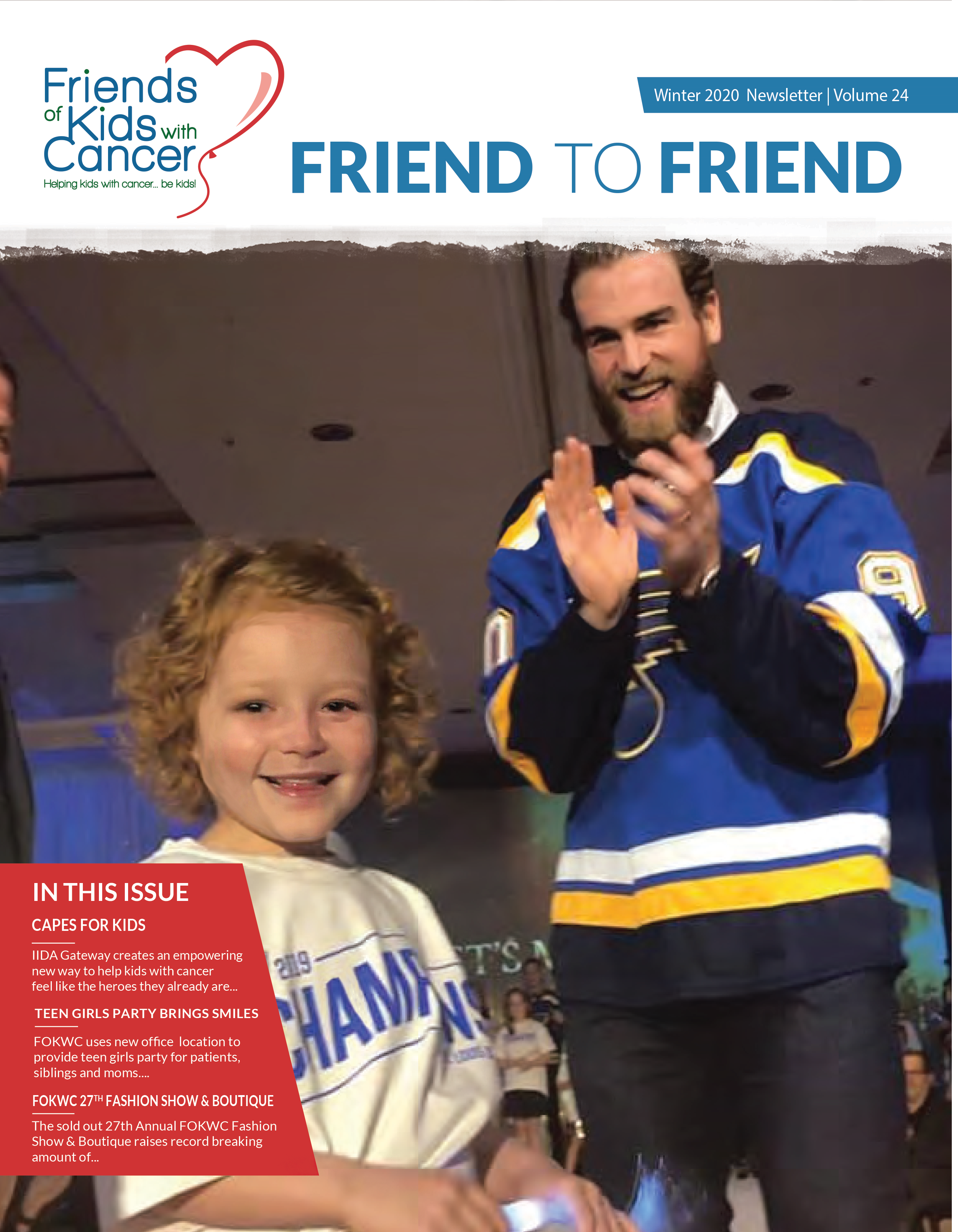 Friends of Kids with Cancer | 'Friends' Newsletter